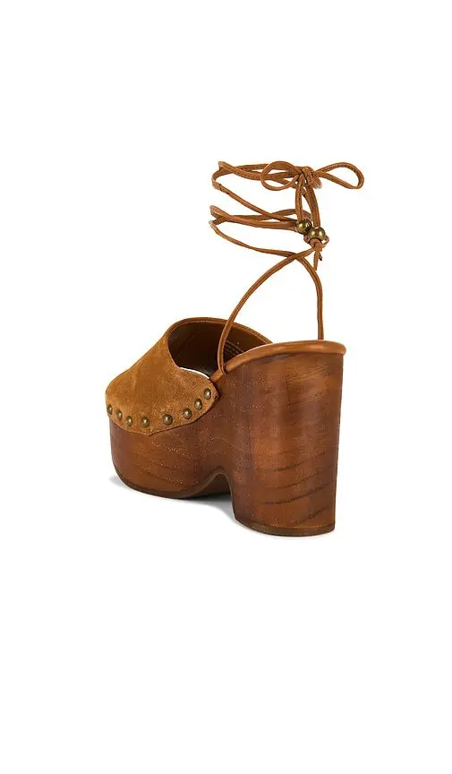 Free People Front Row Wrap Clog
