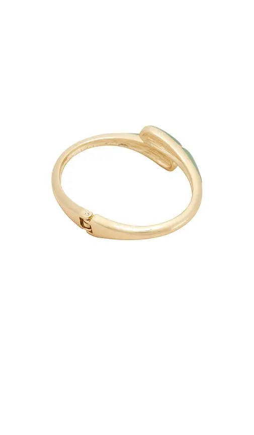 PETIT MOMENTS Thin Livorno Stone Wrap Cuff