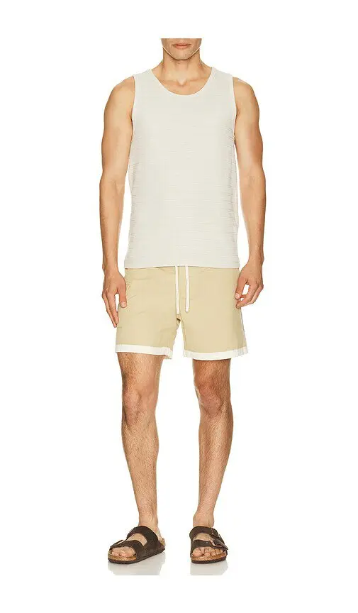 RHYTHM Heritage Hem Swim Trunk