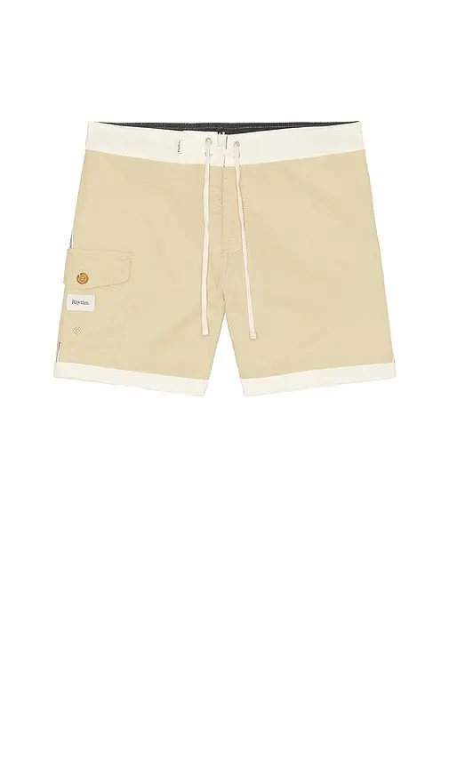 RHYTHM Heritage Hem Swim Trunk