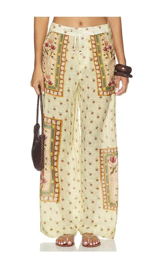 Agua Bendita Caroline Plume Pants - Multi