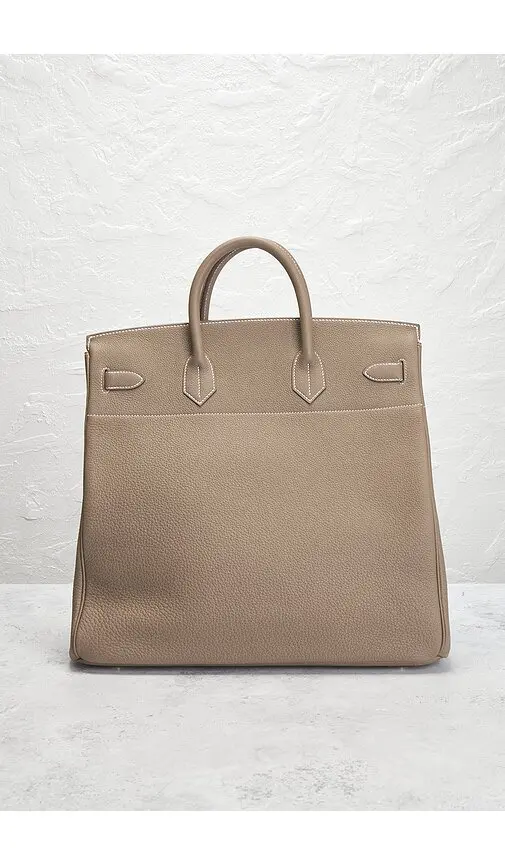 FWRD RENEW Hermes Togo Haut A Courroies Birkin 40 Handbag