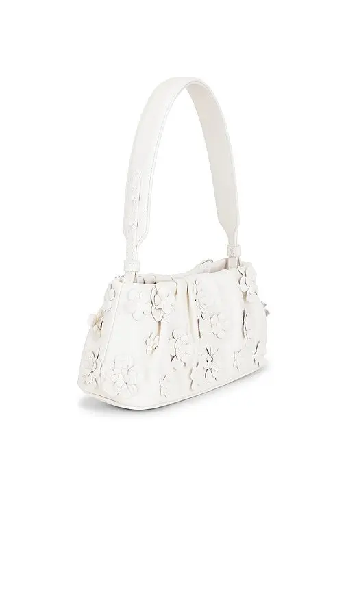 Simkhai Leather Flower Shoulder Bag
