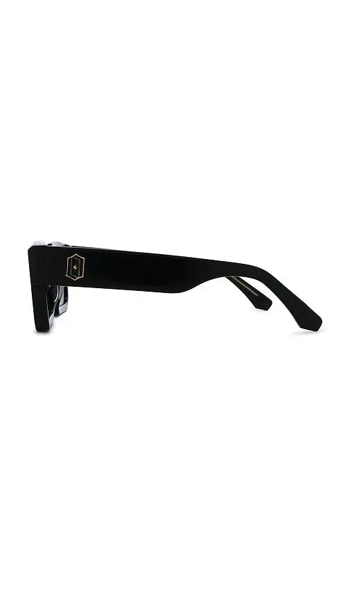 JAMES ORO Titan Rectangular Sunglasses