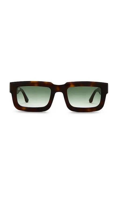 JAMES ORO Hustler Sunglasses - Brown