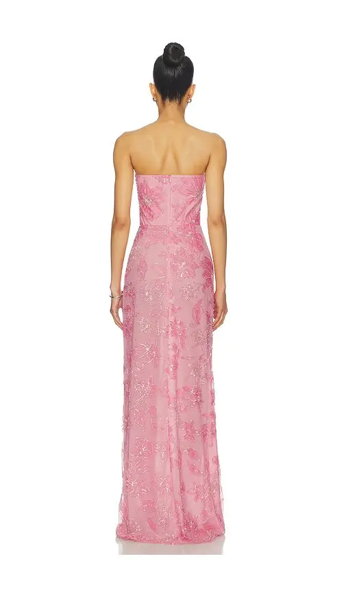 SAU LEE Embellished Maxi Dress
