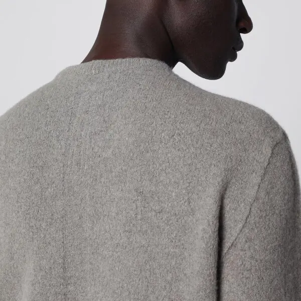Rick Owens Cashmere-blend Crewneck Sweater