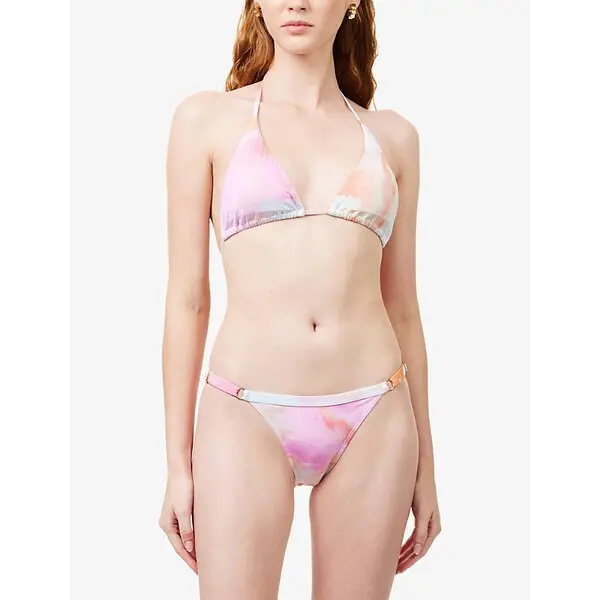 GRACEJACOB Lucia Marble Bikini Bottom