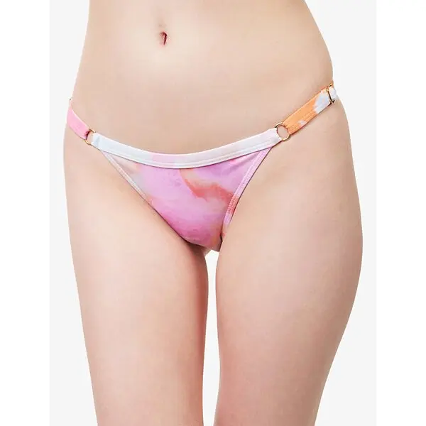 GRACEJACOB Lucia Marble Bikini Bottom