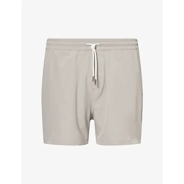 ARNE Essential Drawstring Swim Shorts - Stone