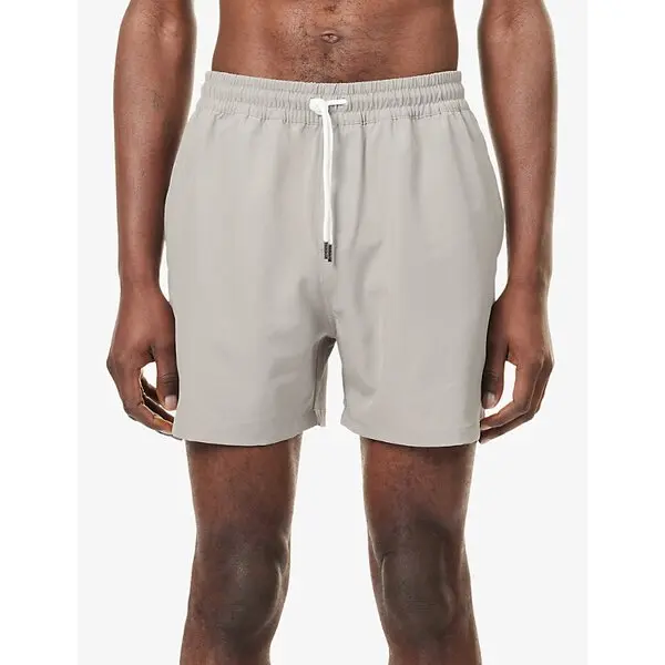 ARNE Essential Drawstring Swim Shorts - Stone