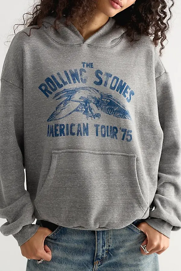 Daydreamer Rolling Stones Graphic Hoodie