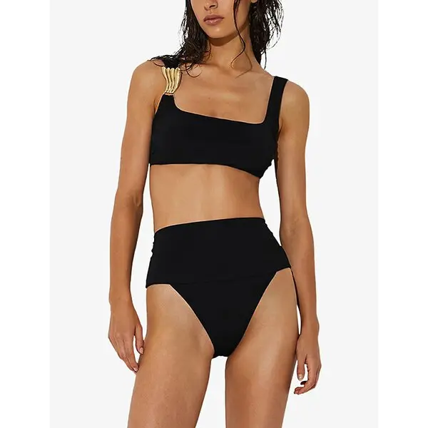 REISS Alba High-waisted Bikini Bottoms