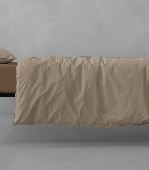 SOCIETY LIMONTA Cotton Nite Super King Duvet Cover Set - Brown