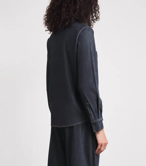 Max Mara Denim-effect Shirt