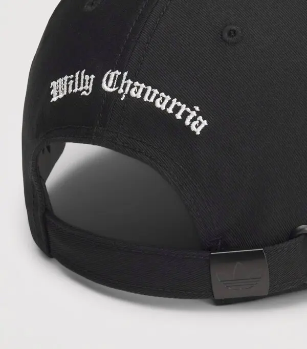 WILLY CHAVARRIA X Adidas Originals Crest Baseball Cap - Black