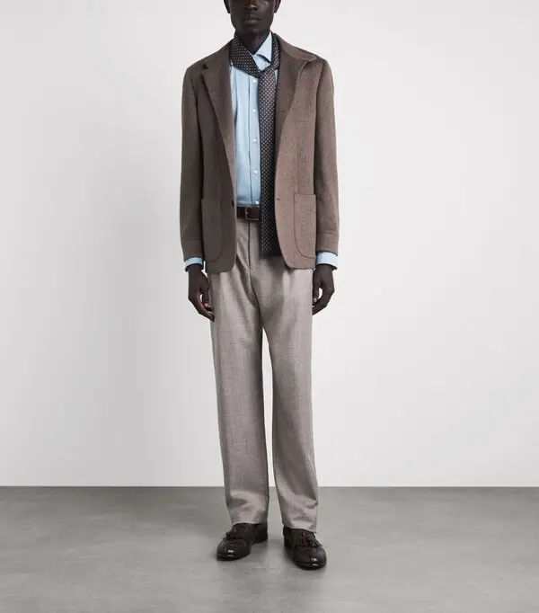 Ralph Lauren Purple Label Knitted Piqué Shirt
