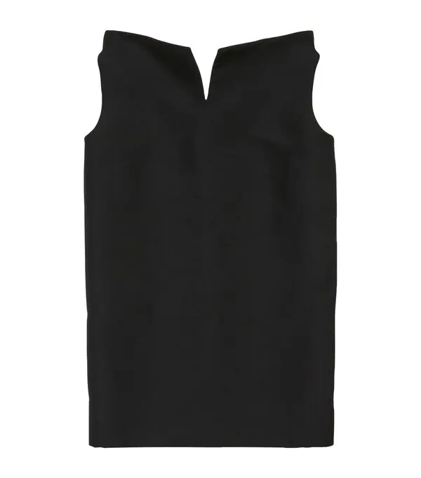 Balenciaga Vareuse Mini Dress - Black