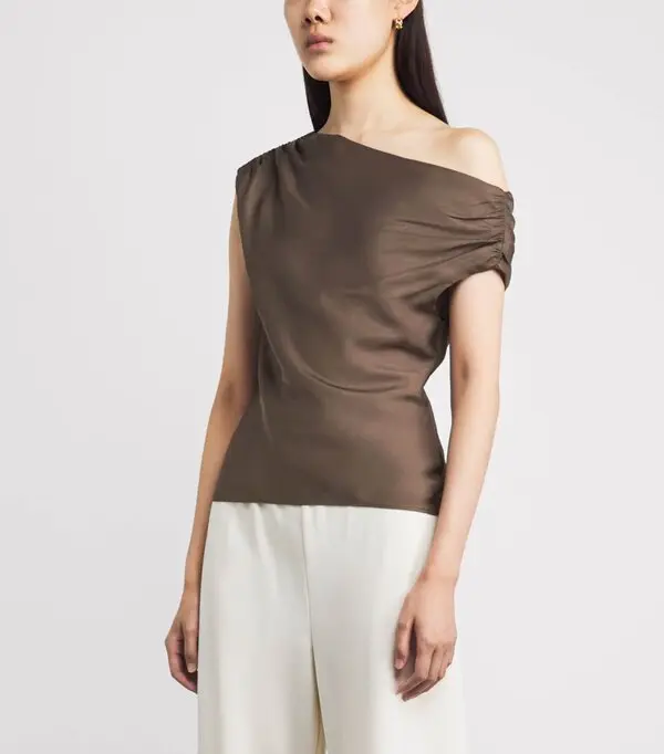 TOCCIN One-shoulder Veda Top