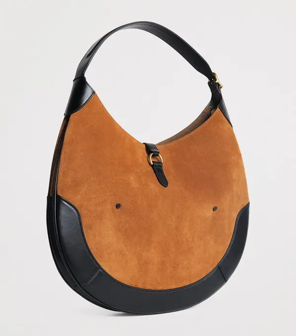 Polo Ralph Lauren Suede Shoulder Bag