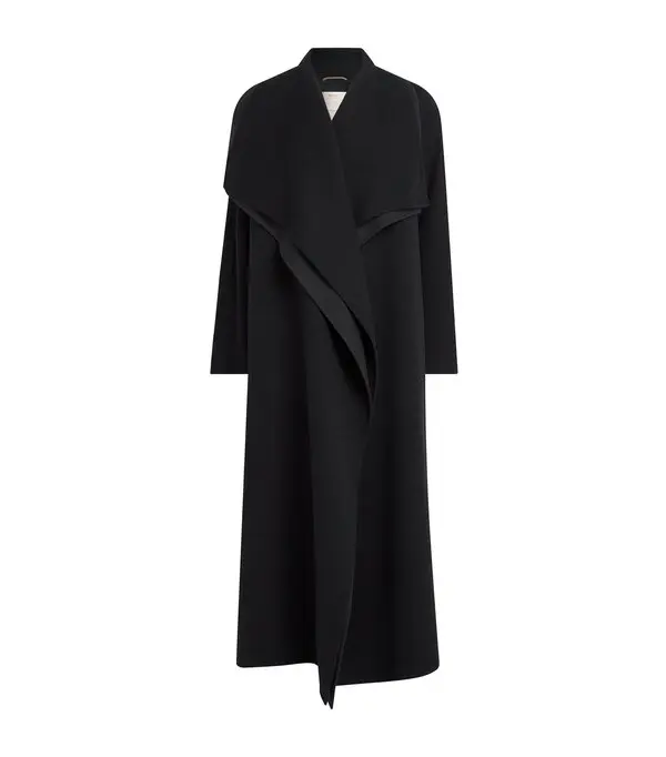 RETORI Virgin Wool Double Coat - Black