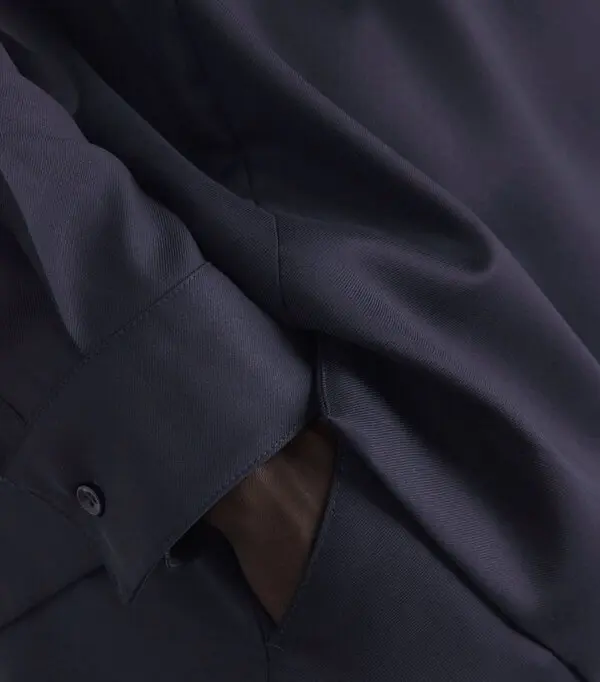 Paul & Shark Virgin Wool Overshirt With Rain System Technology