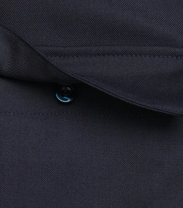 Paul & Shark Virgin Wool Overshirt With Rain System Technology