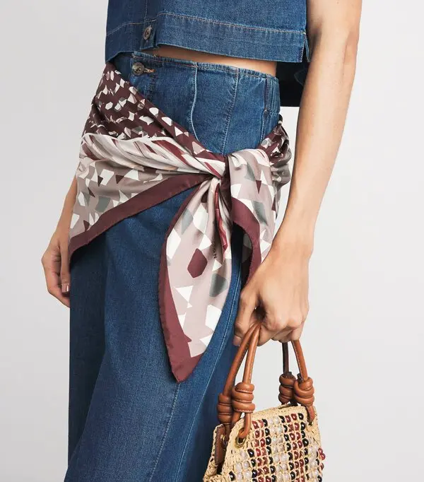 Veronica Beard Digby High-rise Wide-leg Jeans