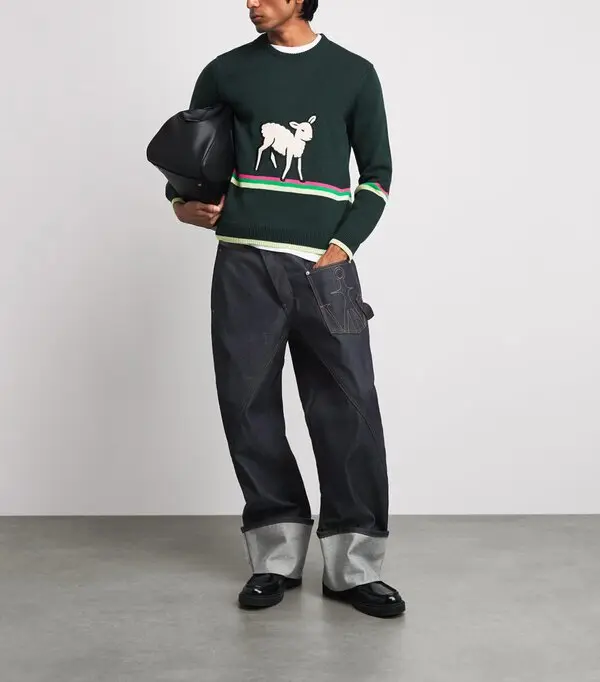 JW Anderson Twisted Seam Relaxed Fit Jeans