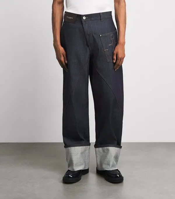 JW Anderson Twisted Seam Relaxed Fit Jeans