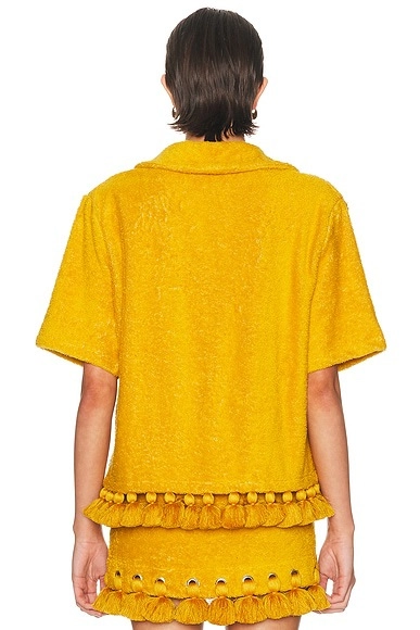 Cap D'antibes Antonia Shirt - Ocre Jaune