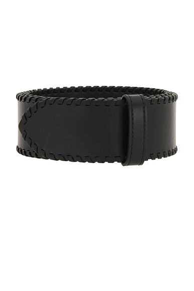 Khaite Theo Whipstitch Belt