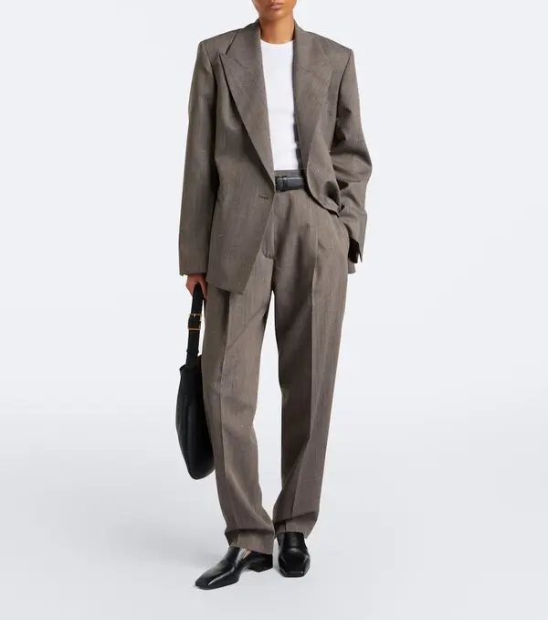RÓHE Wool-blend Tapered Pants