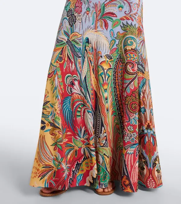Etro Printed Maxi Dress
