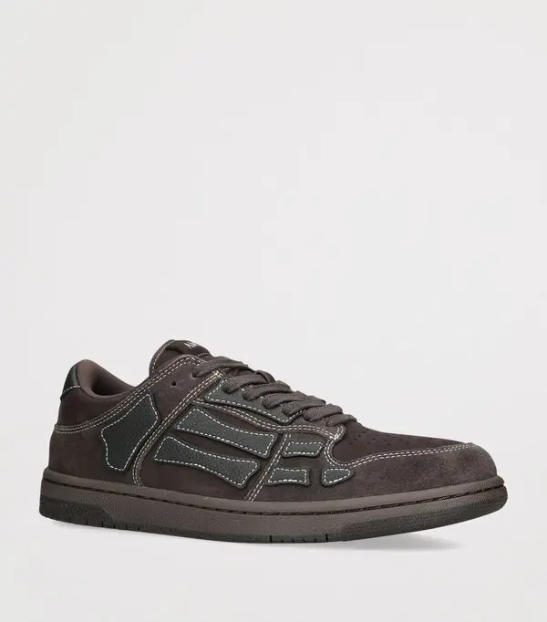 Amiri Skel Top Low Sneakers - Brown