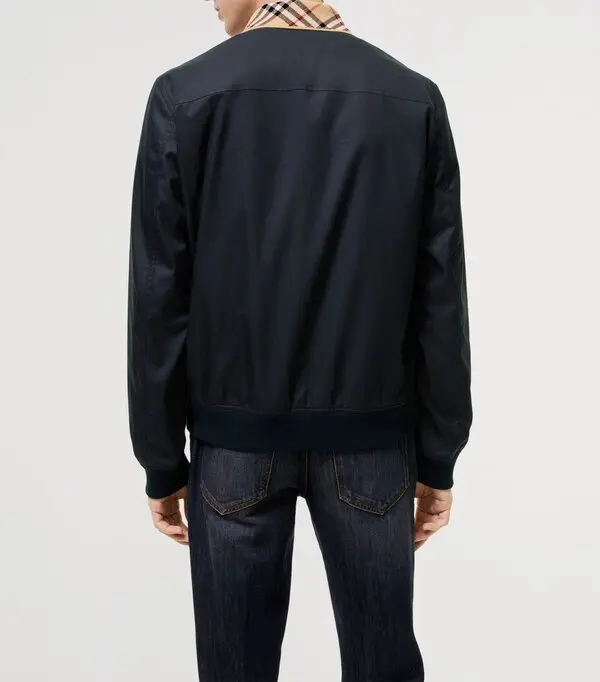 Burberry Gabardine Glenfields Harrington Jacket
