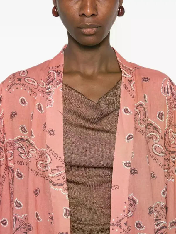 VENUJA Paisley Print Kaftan