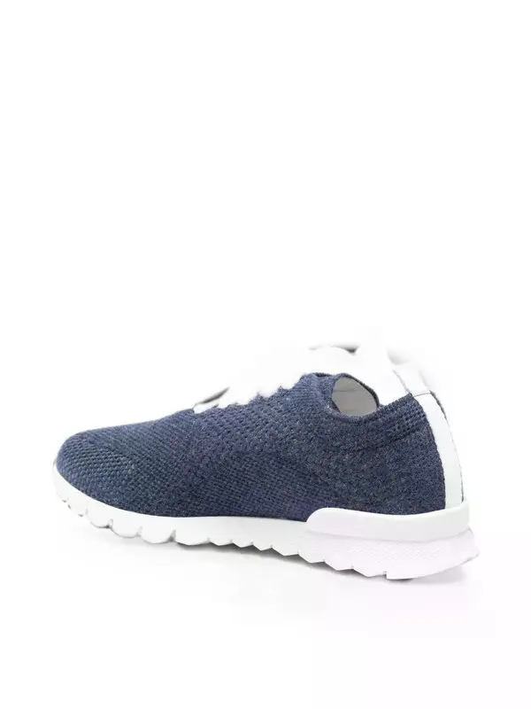 Kiton Lace Up Sneakers - Blue
