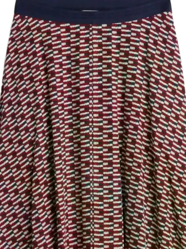 Tommy Hilfiger A-line Midi Skirt