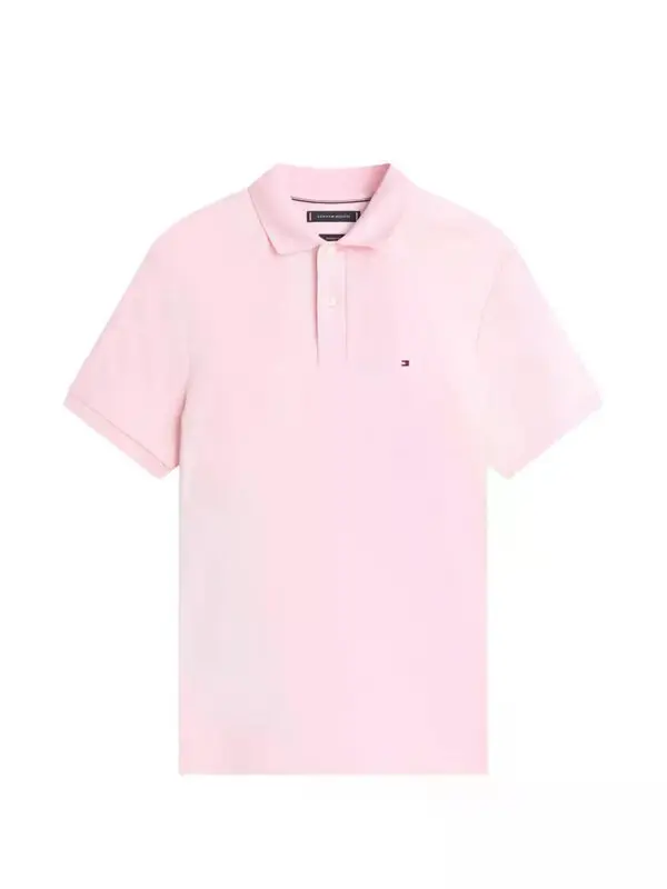 Tommy Hilfiger Logo-embroidered Cotton Polo Shirt