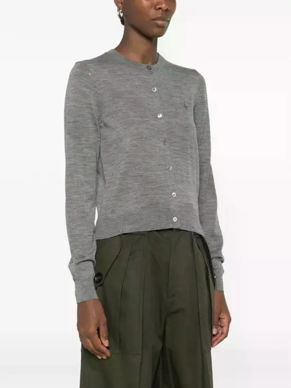 Polo Ralph Lauren Button-up Wool Cardigan - Grey