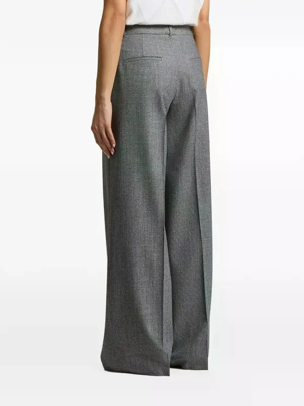 Peserico Pressed Crease Wide Leg Trousers