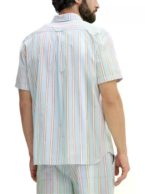 Lacoste Vertical-stripe Cotton Shirt