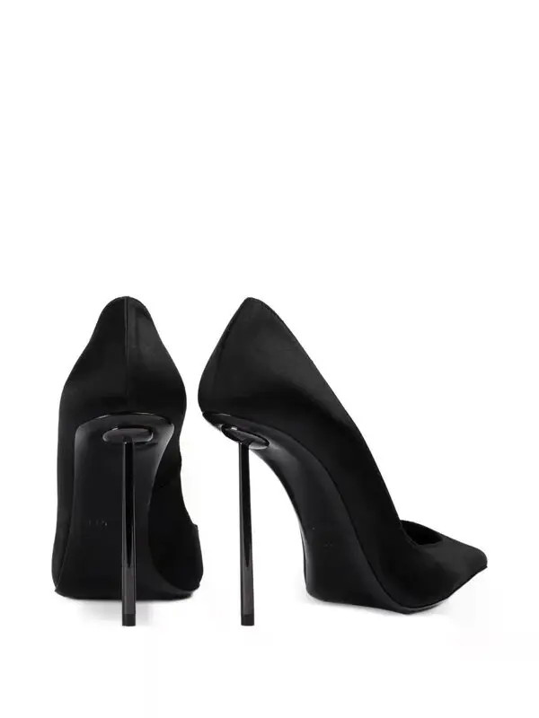 LE SILLA Amelia Satin Pumps - Black