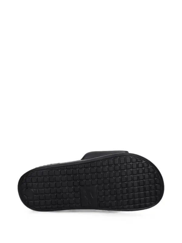Lacoste Logo Patch Sliders