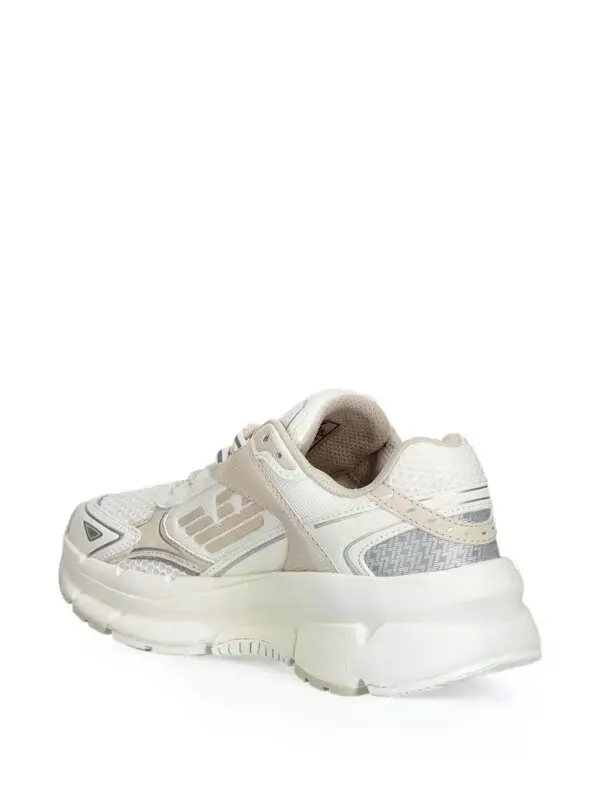 EA7 Logo Detail Lace-up Sneakers