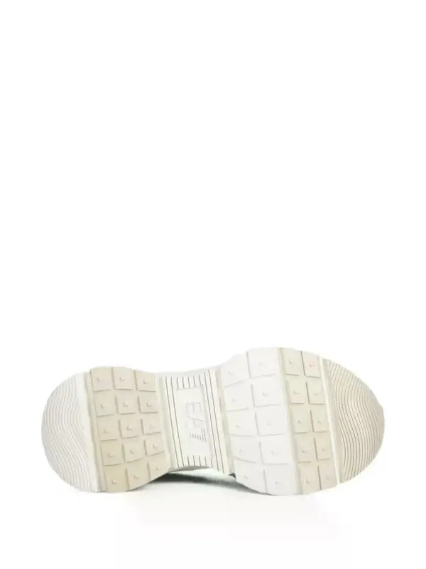 EA7 Logo Detail Lace-up Sneakers