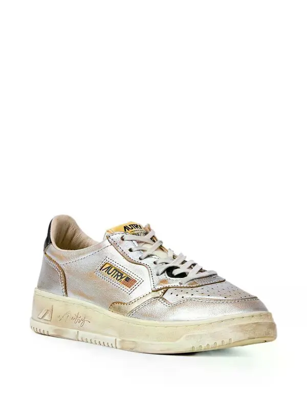 AUTRY Medalist Sneakers With -tone Metallic Finish