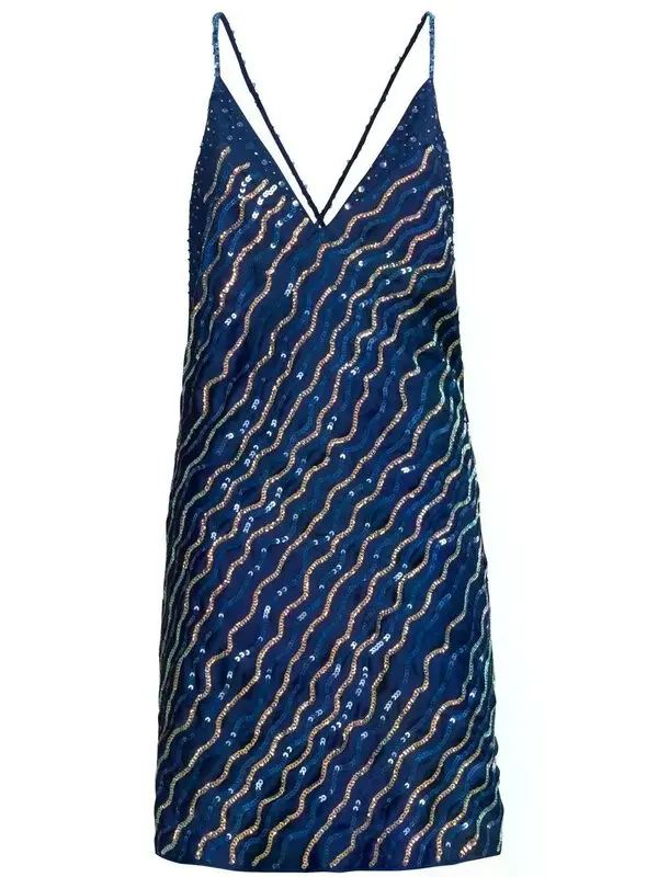 Marni Sequined Slip Mini Dress
