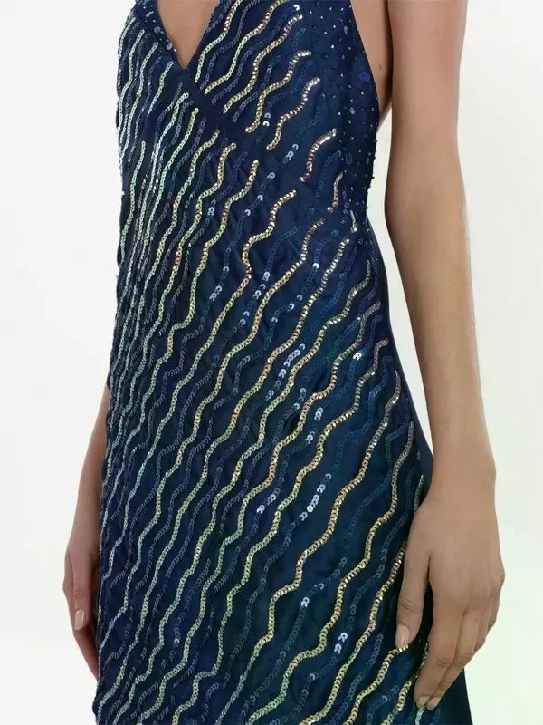 Marni Sequined Slip Mini Dress